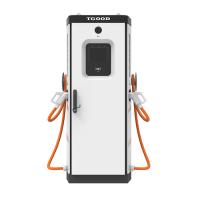 China Commercial Public Fast EV DC Charging Stations 90 KW With Two CCS Plugs for sale