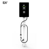 China Smart AC  Electric Vehicle Business Charging Pile 22 KW With Case B Connectors for sale