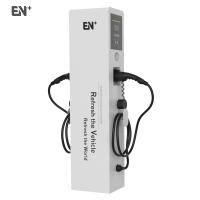 China Dual Sochets 2*22 44KW Electric Vehicle Charging Pile Pedestal AC Charger for sale