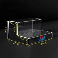 China Modern Design Footwear Holder Clear Acrylic Shoe Display Stand for sale