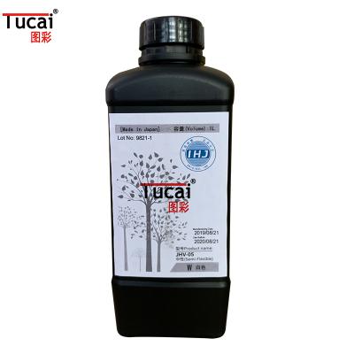 China Japan Odorless UV Inkjet Ink JHV Uv Led Sustainable Printing Ink For Toshiba CE4  Printhead for sale