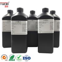 China Bright Color Fast Dry Ink Durable Uv Curable Ink For Ricoh G4 G5 KONICA Printhead for sale