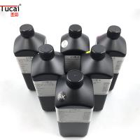 China Bright Color Fast Dry Ink Durable Uv Curable Ink For Ricoh G4 G5 KONICA Printhead for sale