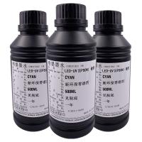 China 500ML Uv Led Ink Uv Curable Ink For EPSON DX5DX7TX800XP600 Printhead for sale