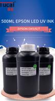 China 500ml Taiwan Ink Uv Led Ink For DX5 DX6 DX7 Epson Printhead for sale