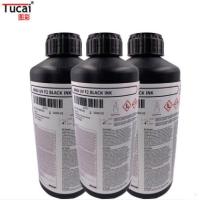 China Belgium Agfa Uv Resistant Inkjet Ink HD1 F2 K3 Label Printing Ink For Industrial Printhead for sale