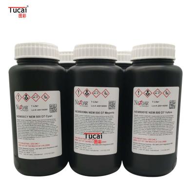 China CMYK  USA Nazdar Ricoh Ink NEM500 D7 UV Ink For Ricoh GH2220 Printhead for sale