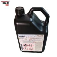 China AGFA F2 HD1 R3 G2 UV Inkjet Ink For Konica Print Head CMYK LC LM 1000ML UV Printer Ink for sale