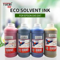 China Outdoor Eco Solvent Ink Pigment Eco Solvent Max Ink For Epson DX4 DX5 DX7 for sale