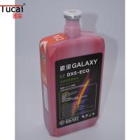 China Bright Color Outdoor Epson Solvent Ink Galaxy Ecosolvent Ink For Epson DX4 DX5 DX7 for sale
