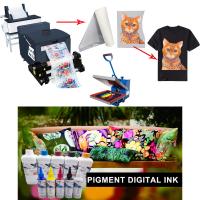 China I3200 Printhaed Dye Sublimation Ink  Waterbased DTF Textile Pigment Ink Heat Press for sale