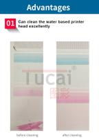 China Printing Head UV Ink Cleaning Solution Liquid LED UV Ink For Epson KONICA  Ricoh for sale