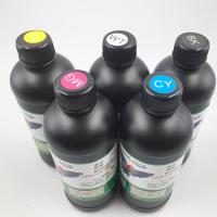 China CMYKW EPSON UV Ink Uv Injek Printer Anti Uv Sublimation Ink For XP600 TX800 for sale