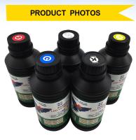 China Strong Adhesion EPSON UV Ink Low Smell Uv Dye Ink 500ML/Bottle  For Epson Printing for sale