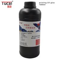 China Crystal Label Glue EPSON UV Ink Glue Transparent Stick For Epson Head for sale