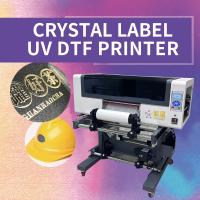 China Uv Dtf 30cm A3 Digital Printer  Crystal Label Machine For Cosmetic Bottle Glass for sale