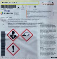 China Agfa G2 Single PASS UV Ink 1000ml/Bottle Black Label Printing Ink For Rioch G5 G6 Toshiba for sale