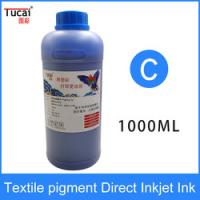 China Digital Printing DTG Ink 1000ml Textile Ink For Epson R1800 R1900 F2000 1390 Printers for sale