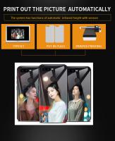 China Printhead 60 x 90CM Digital UV Printer Digital Printing Machine 280KG for sale