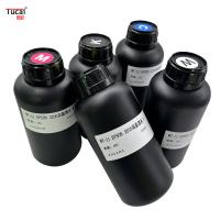 China 1000 Ml UV Ink High Scratch Resistance BK/CY/MG/YL/WH For Epson I3200 Printhead for sale