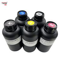 China 1000 Ml UV Ink High Scratch Resistance BK/CY/MG/YL/WH For Epson I3200 Printhead for sale