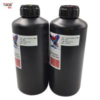 China Plastic Board Compatible Fluorescent UV Ink 1000ml for Ricoh G5/G6/Konica/Toshiba/Seiko for sale