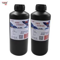 China Plastic Board Compatible Fluorescent UV Ink 1000ml for Ricoh G5/G6/Konica/Toshiba/Seiko for sale