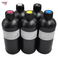 China Wholesale UV flatbed printer ink for epson xp600/tx800 DX5/DX7 for phone case glass tile metal acrylic for sale