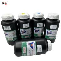 China Good price uv ink for Ricoh G5/G6/Toshiba CF3/CE4 /Seiko/ Konica for leather/ glass /tile for sale