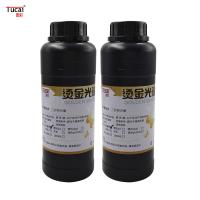 China Wear-resistant Scratch-resistant Waterproof UV Bronzing Varnish For Glass Tiles Wallpaper Leather for sale