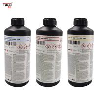 China 1L Bottle AGFA UV Ink HD2 Compatible with Konica Ricoh Printhead in BK/CY/MG/LM/LC for sale