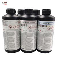 China 1L Bottle AGFA UV Ink HD2 Compatible with Konica Ricoh Printhead in BK/CY/MG/LM/LC for sale