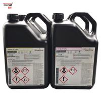 China Ricoh Kyocera UV Inkjet Ink For Inkjet Code, QR Code, Barcode Inkjet Ink 4000ml Volume for sale