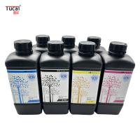 China Good Flexibility UV Ink 1000 Ml Capacity for Toshiba CF3 Printhead Flatbed Printer for sale