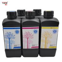 China Low Odor 1L/Bottle Ricoh G4G5G6 Uv Ink For Toshiba Printhead Of BK/CY/MG/YL/WH Color for sale