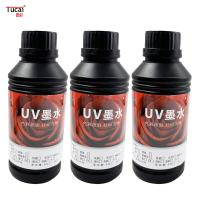 China Epson Ultraviolet Highly Efficient Waterproof Ink For I3200/DX5/DX7/TX800/XP600 Printheads for sale