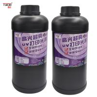 China Hard Soft Epson UV Varnish Liquid For UV Printer Ricoh Konica High Transparency for sale
