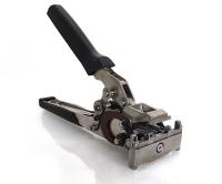 China ESD Black Handle Steel SMT Splice Tool For SMT Reel Tape for sale