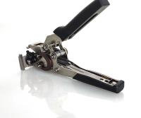 China ESD Black Handle Steel SMT Splice Tool For SMT Reel Tape for sale