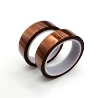China Kapton Heat Resistant Masking Tape Polyimide Film Backed Silicone Adhesive Tapes for sale
