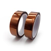 China Kapton Heat Resistant Masking Tape Polyimide Film Backed Silicone Adhesive Tapes for sale