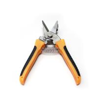 China Positioning Function Metal SMT Splice Tool Scissor Yellow Color Handle for sale