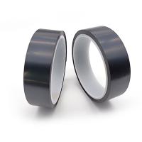 China Black ACF High Temperature Kapton Tape Double Sides Anti Static for sale