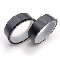 China Black ACF High Temperature Kapton Tape Double Sides Anti Static for sale