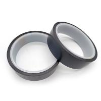 China Black Thermal Conductivity Heat Resistant Adhesive Tape ESD Polyimide Film for sale