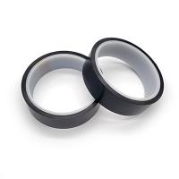China Heat Resistant Black Thermal Tape ESD Low Static Polyimide Film for sale