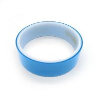 China Electronic Component Thermal Conductive Tape 0.16mm Blue Polyester Film for sale