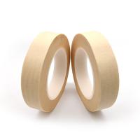 China Temperature Resistant Crepe Paper Tape 5.2mil Thickness Rohs Approved for sale