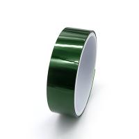China Double Stretched Heat Resistant Polyimide Tape Low Adhesion Amber Color for sale