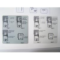 China Custom Precision Die Cutting Information Label For Mobile Phone for sale
